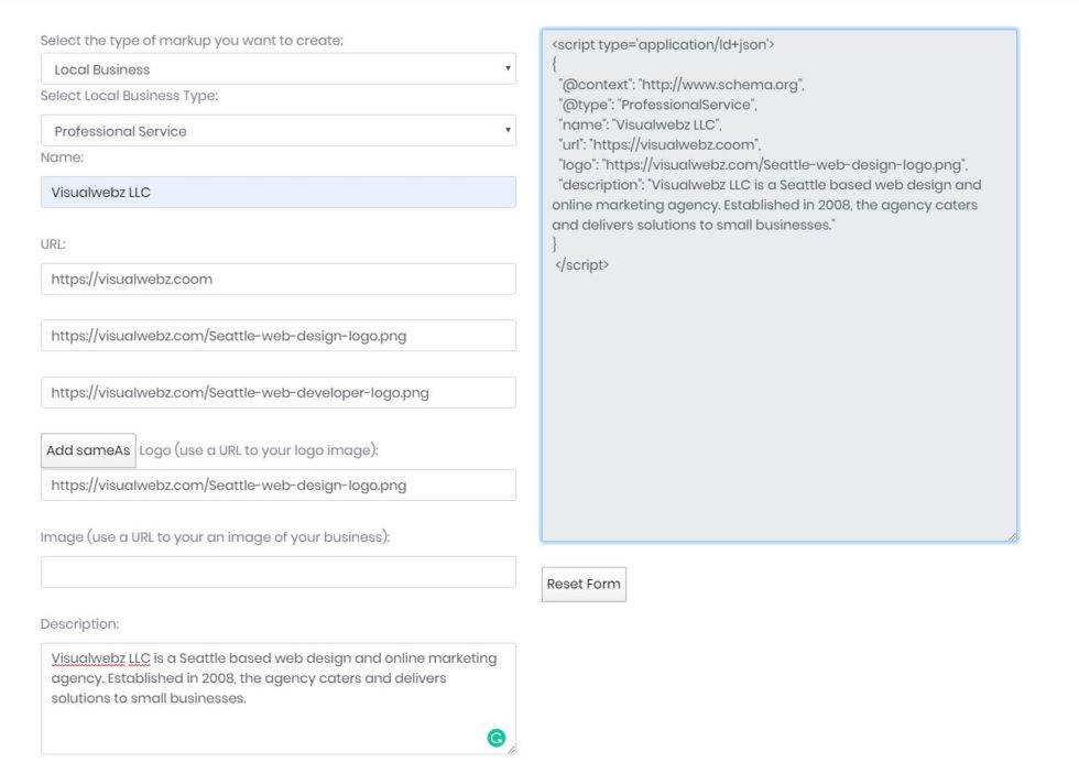 Structured Data for a Small Business Website | Seattle SEO